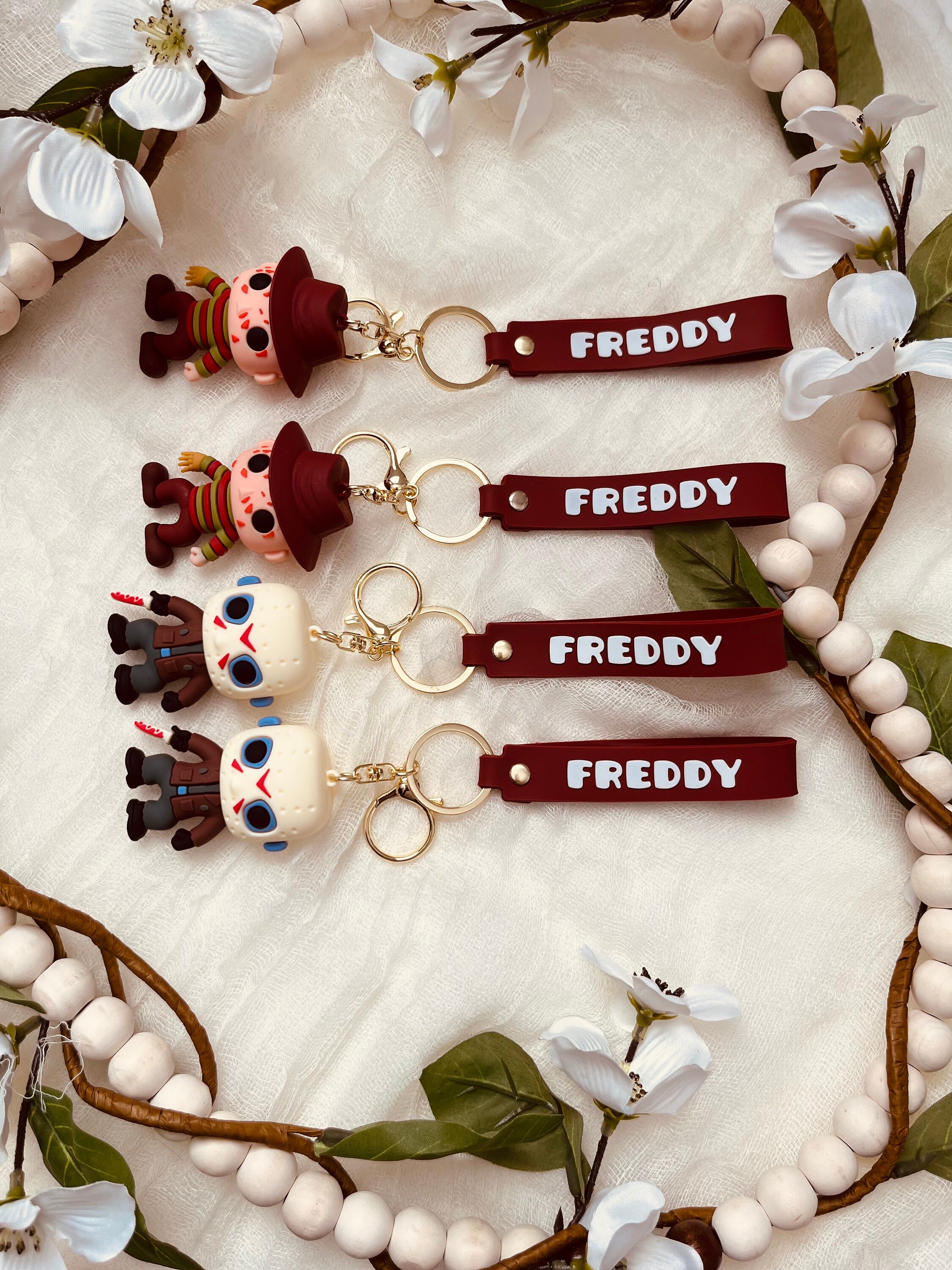 Horror Key Chain - Etsy