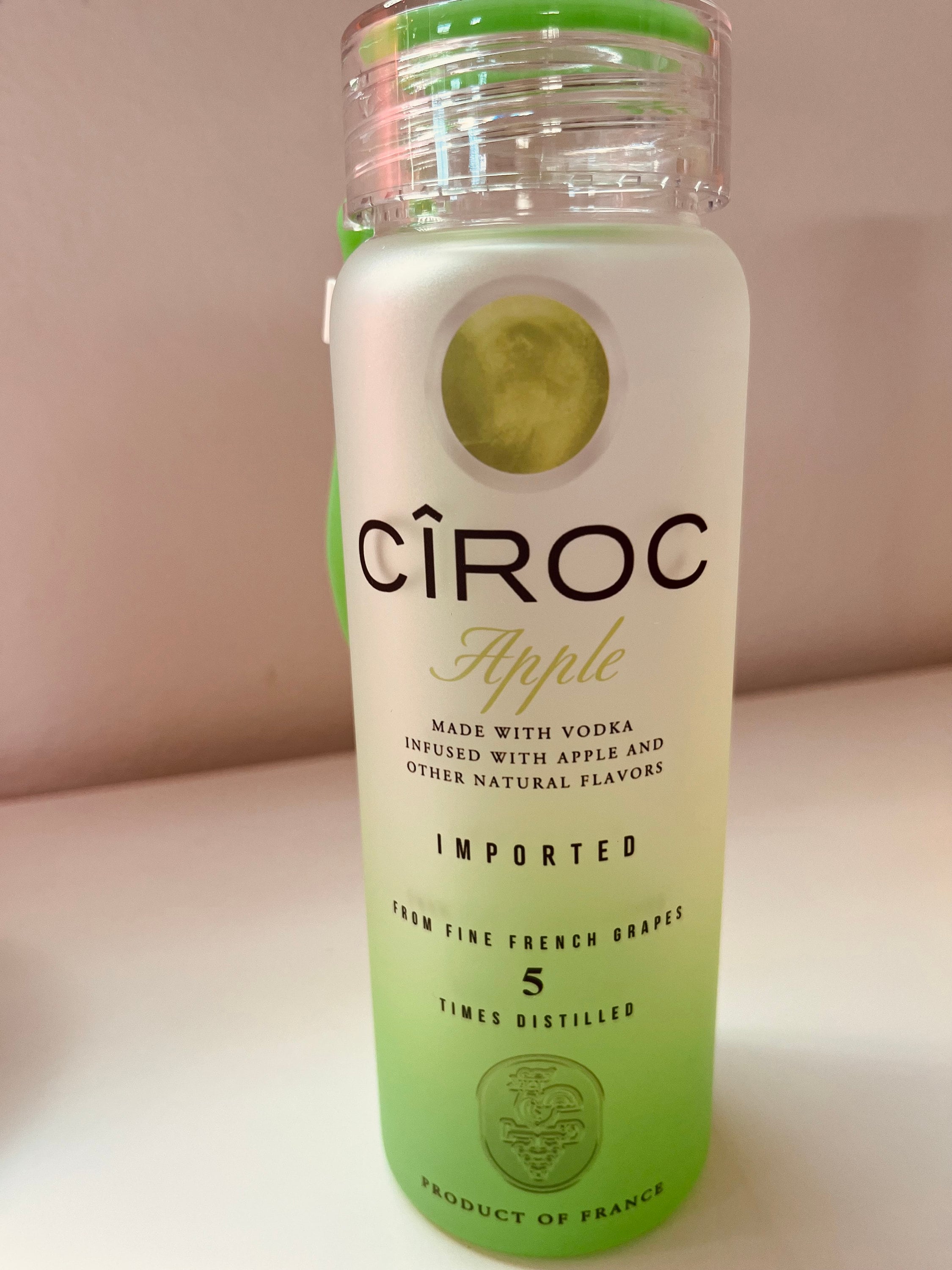 16oz Ciroc Inspired Color Glass Bottles - Etsy