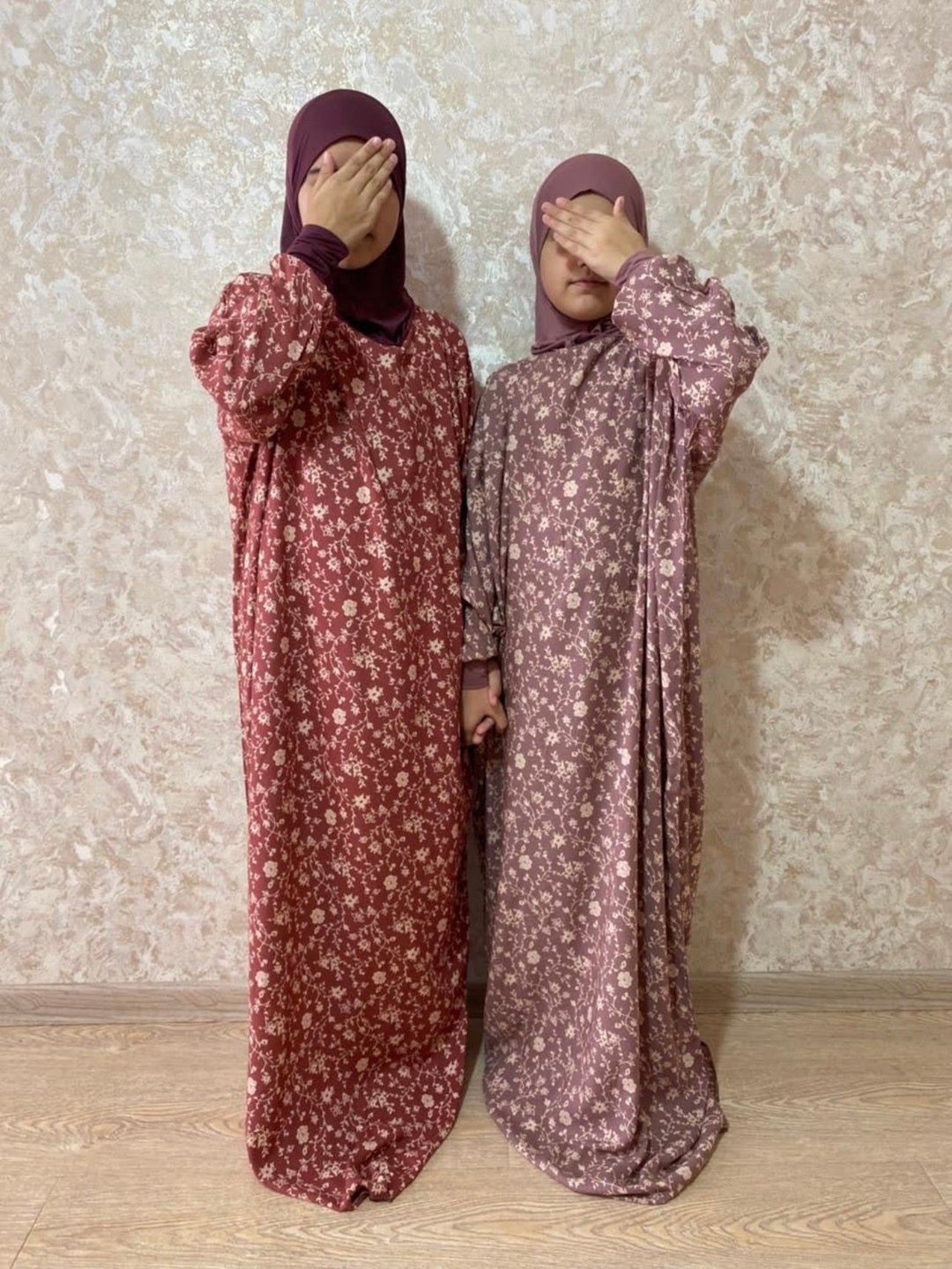 Kids Prayer Dress, Girls Prayer Abay, Jilbab Maxi Dress, One Piece ...