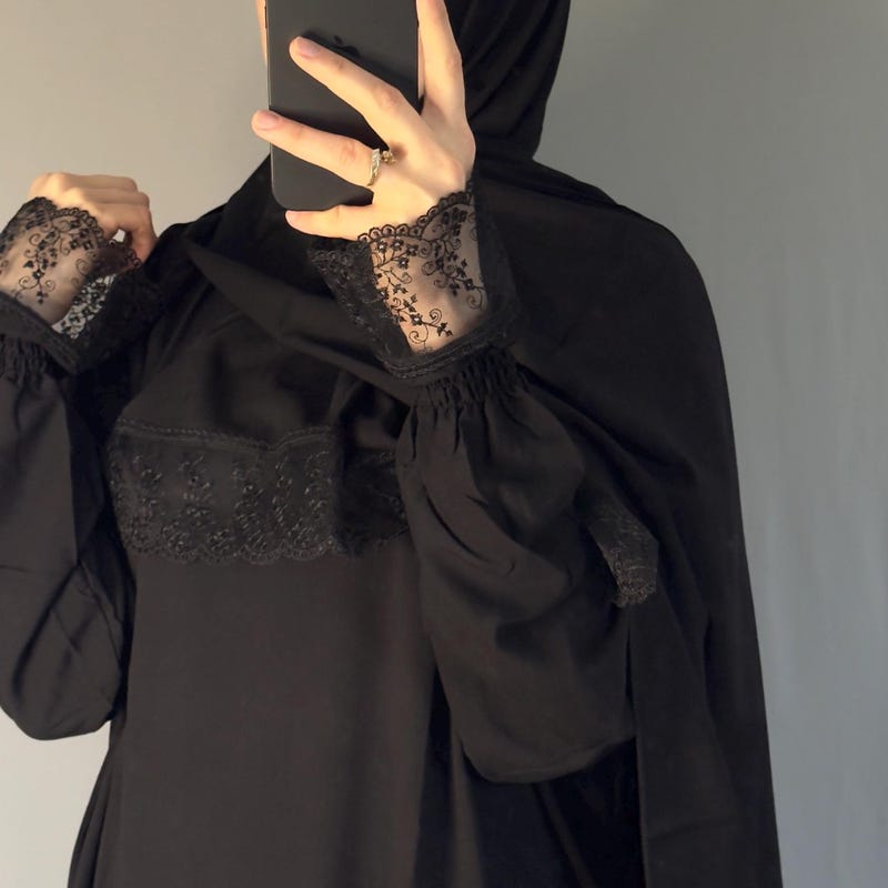 Black Prayer Dress Muslim - Etsy UK