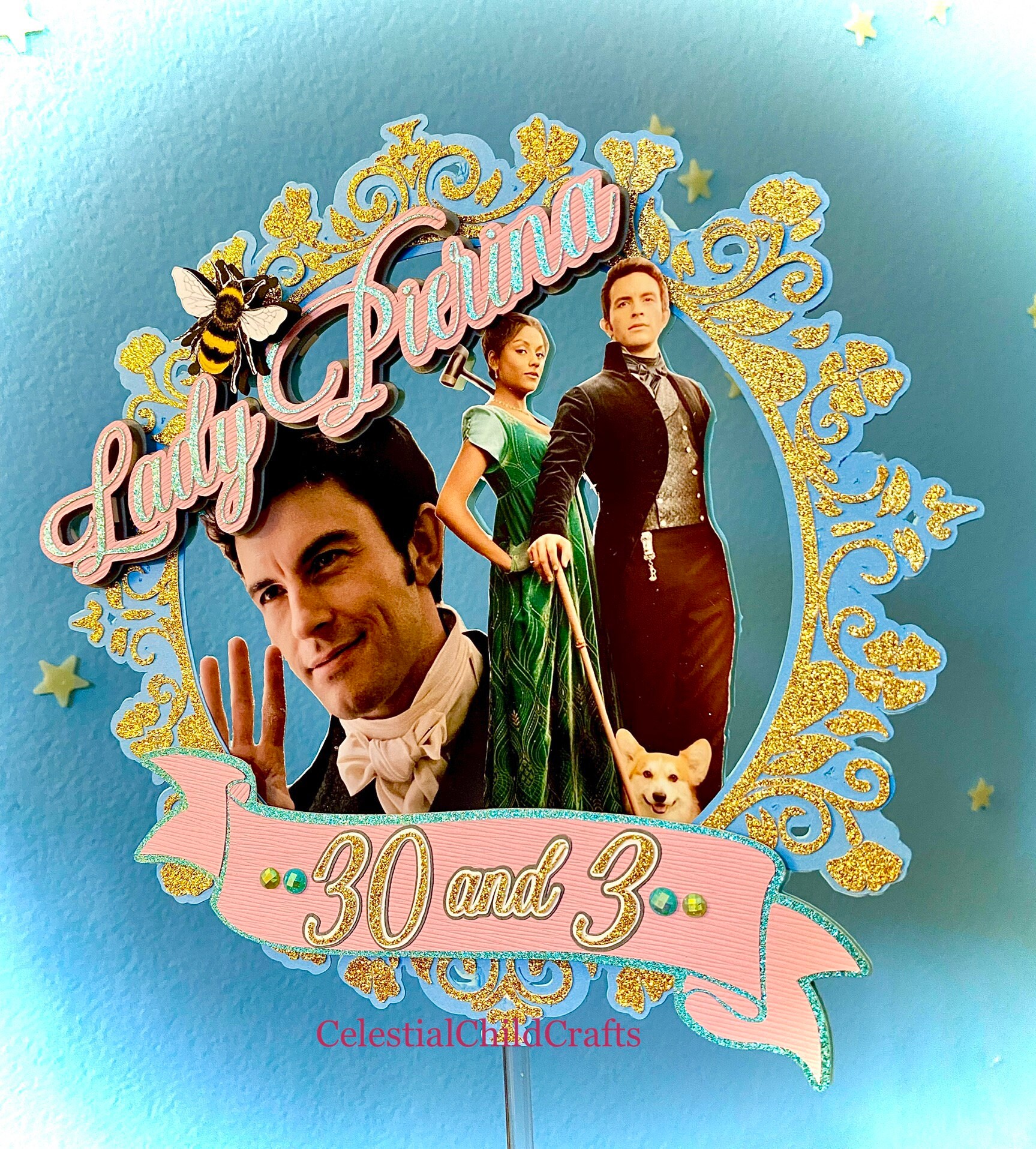 Bridgerton Cake Topper Personalized Pick Favorite Character - Etsy