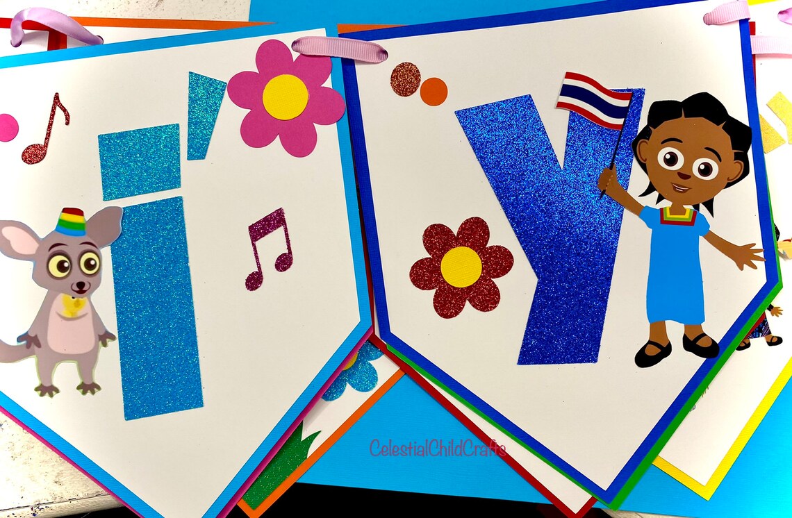 Akili and Me Cake Topper and Banner Birthday Cake Topper Akili - Etsy