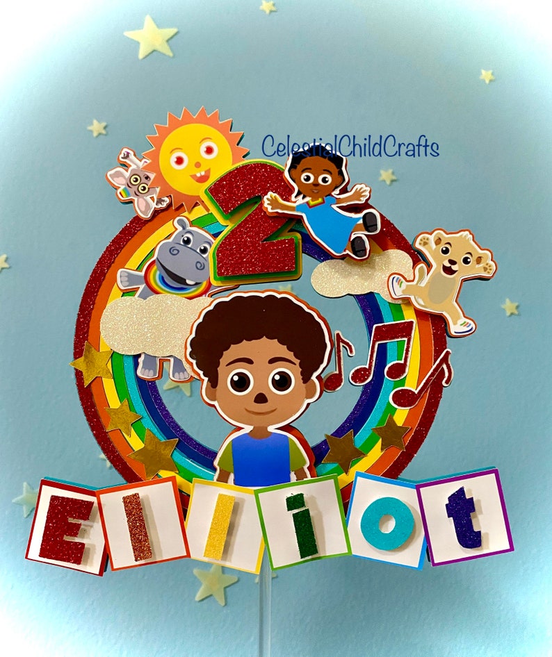 Akili and Me Cake Topper and Banner Birthday Cake Topper Akili - Etsy