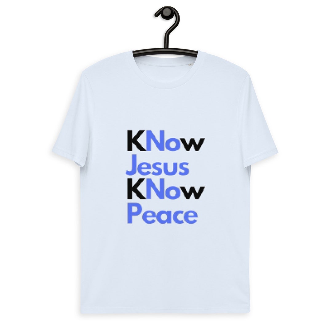 Know Jesus Known Peace, Christian Design, Instant Download Design - Etsy