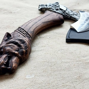 Fist Ax Wolf Fenrir Gift for Man Best Choice Stylish Work Ax ...