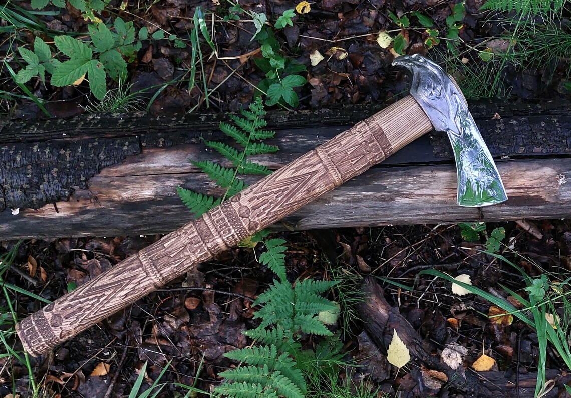 Tamahawk Ax Eagle Great Gift Working Ax for Hunting Tree Chopping for ...