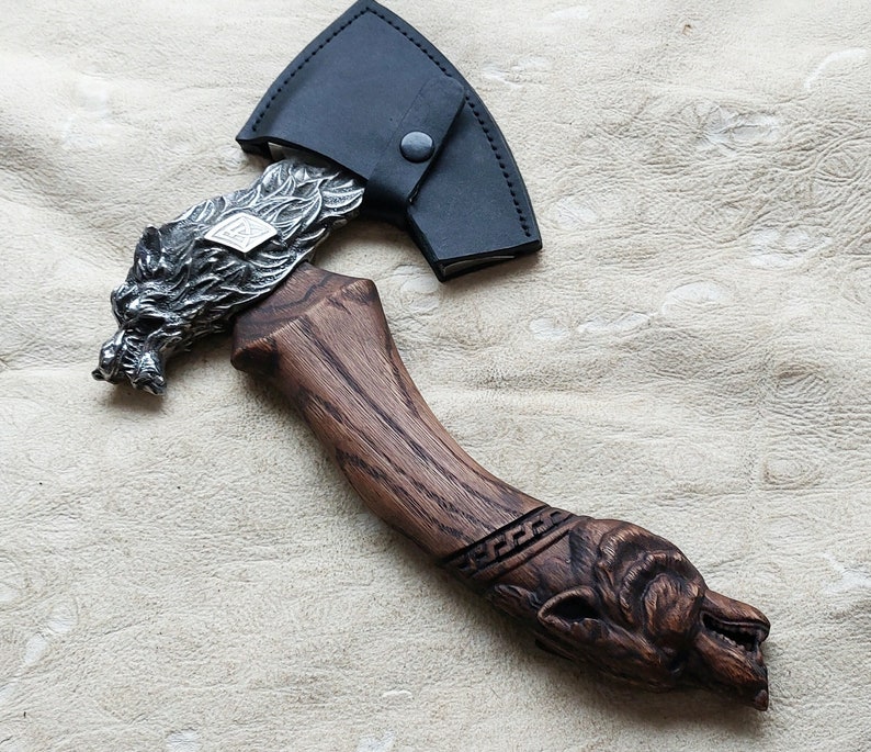 Fist Ax Wolf Fenrir Gift for Man Best Choice Stylish Work Ax ...
