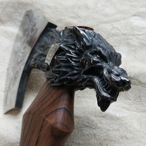 Fist Ax Wolf Fenrir Gift for Man Best Choice Stylish Work Ax ...