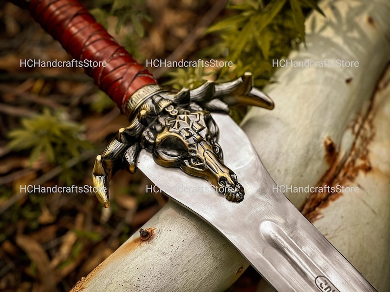 Conan Father’s Sword | Hand Forged Replica With Skull Handle - Etsy