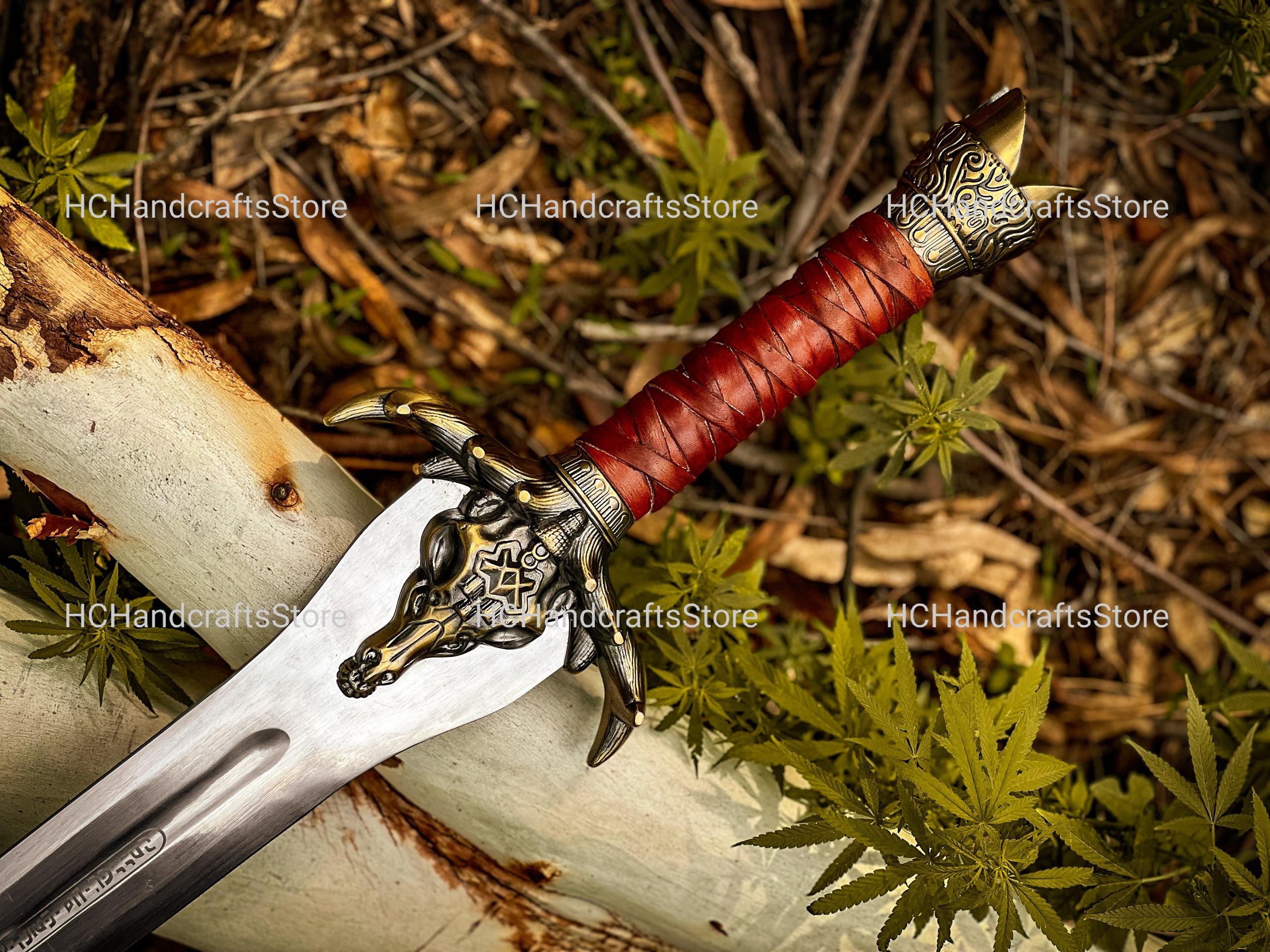 Conan Father’s Sword | Hand Forged Replica With Skull Handle - Etsy