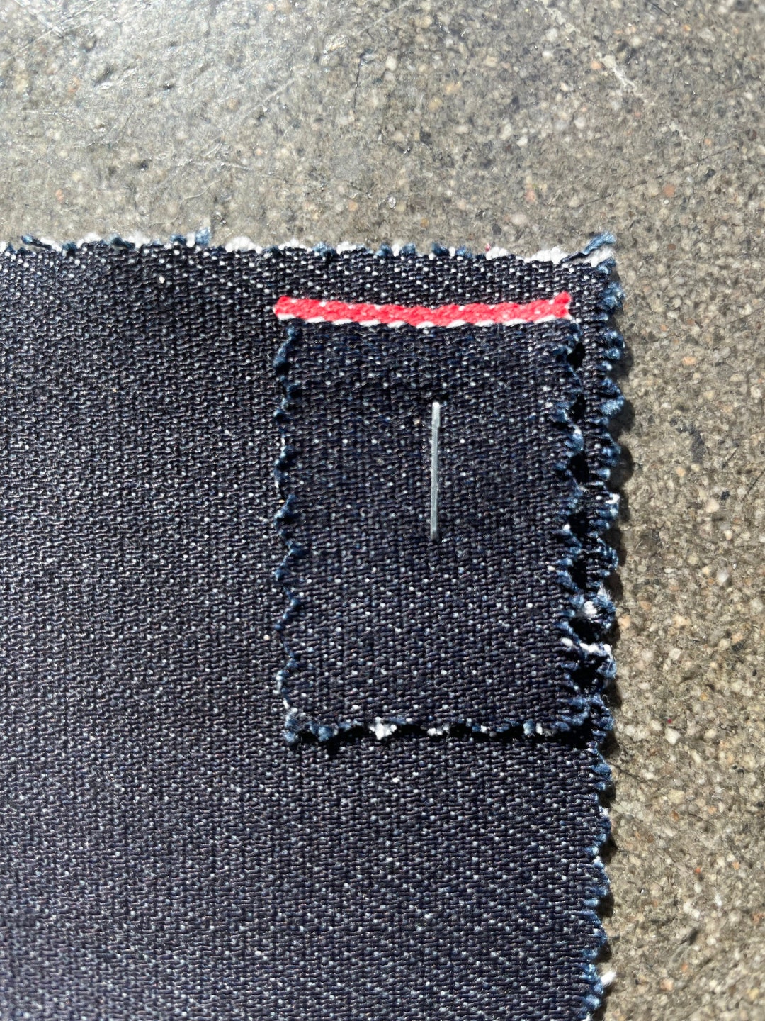 3 Yards Denim Red Salvage (selvedge) Denim 100% Cotton Fabric 9oz ...