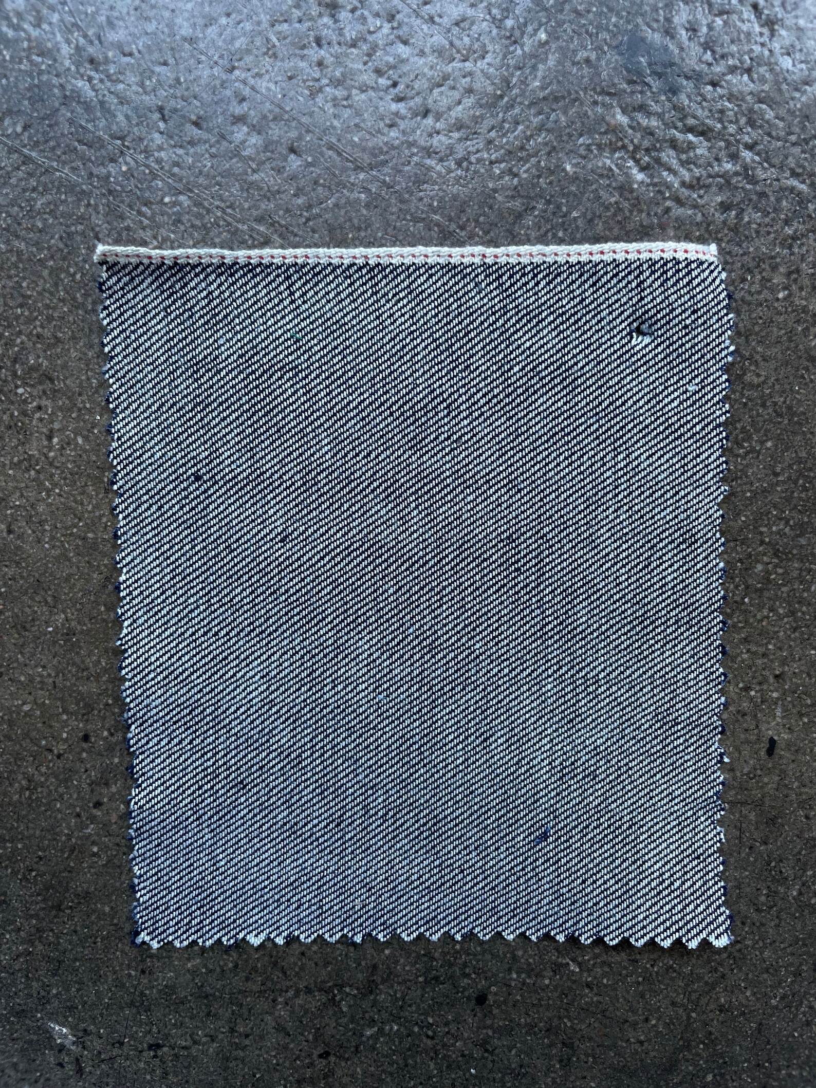 Indigo Cone USA Red Salvage Denim 12 Oz Heavyweight Raw Denim - Etsy