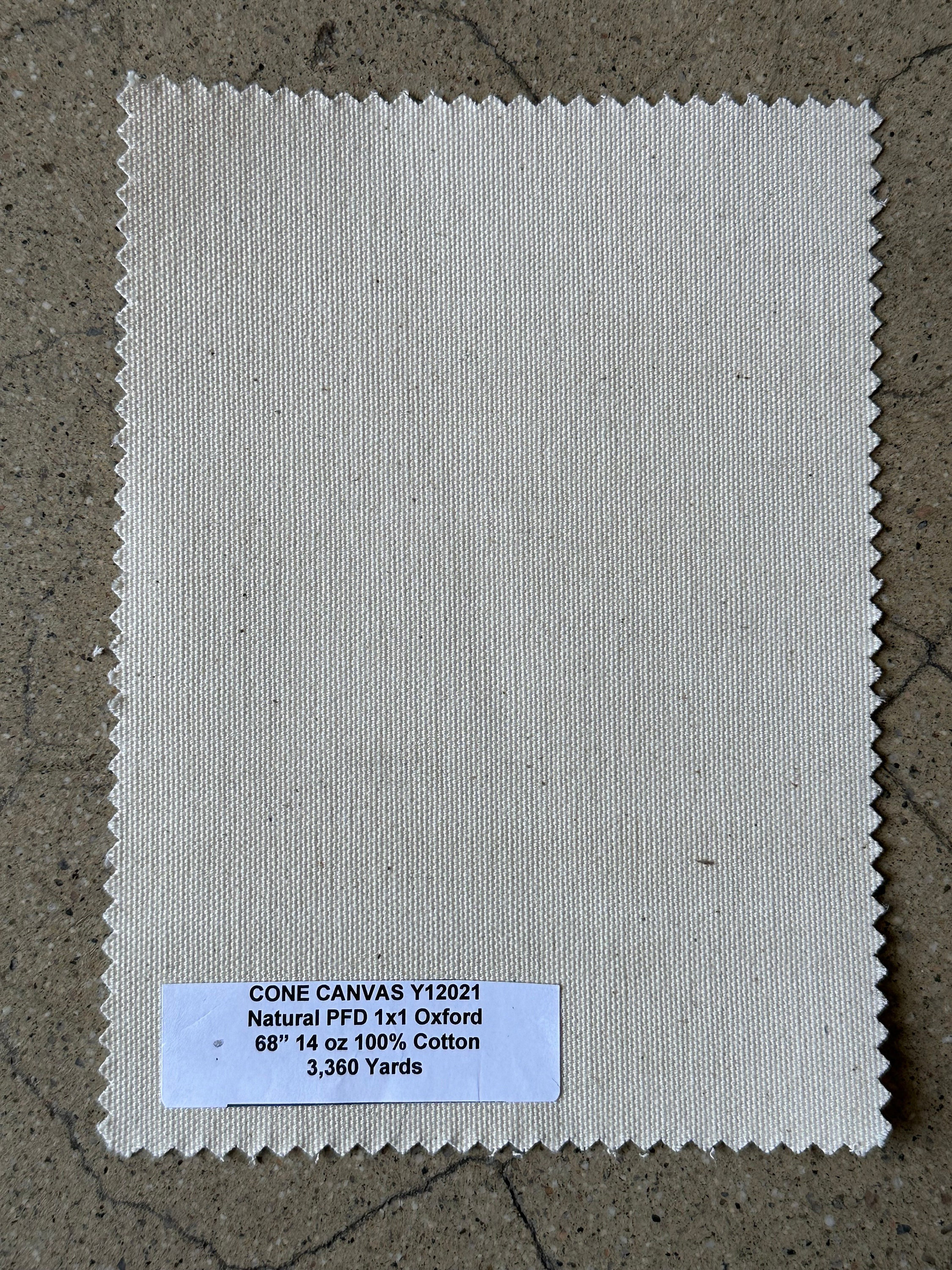 Cone Canvas PFD Natural Canvas Fabric 3 Yards 100% Cotton 14oz 68” - Etsy