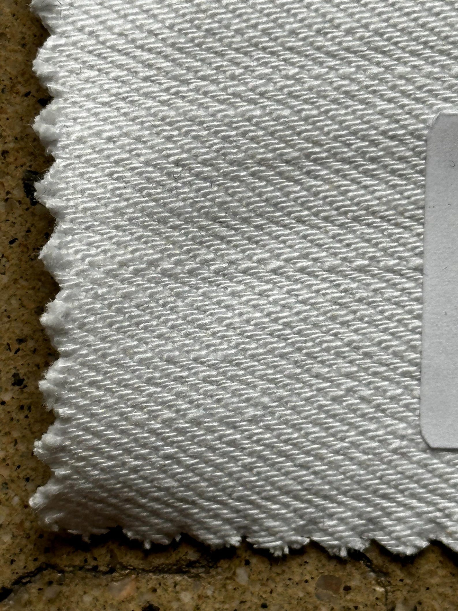 3 Yards White Japanese Bull Denim PFD Fabric Kurabo 11 Oz 98% Cotton 2 ...