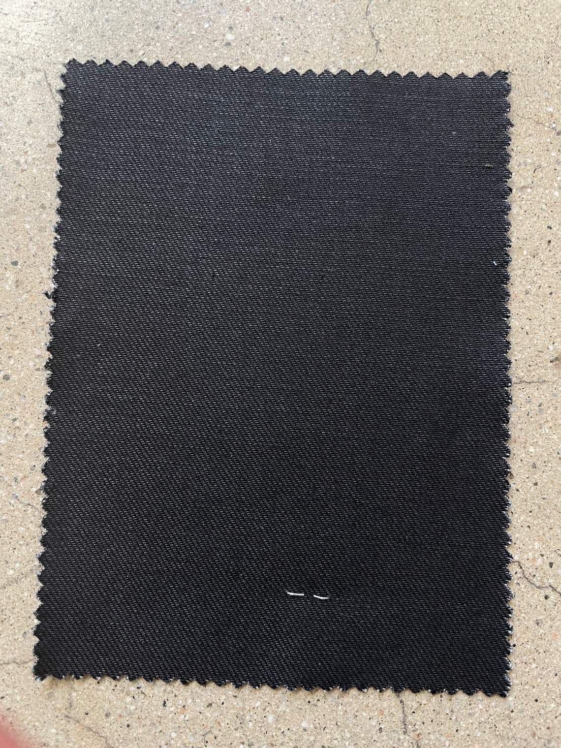 Black Denim Fabric by ISKO 65" 11 OZ 100% Cotton 3 Yards - Etsy