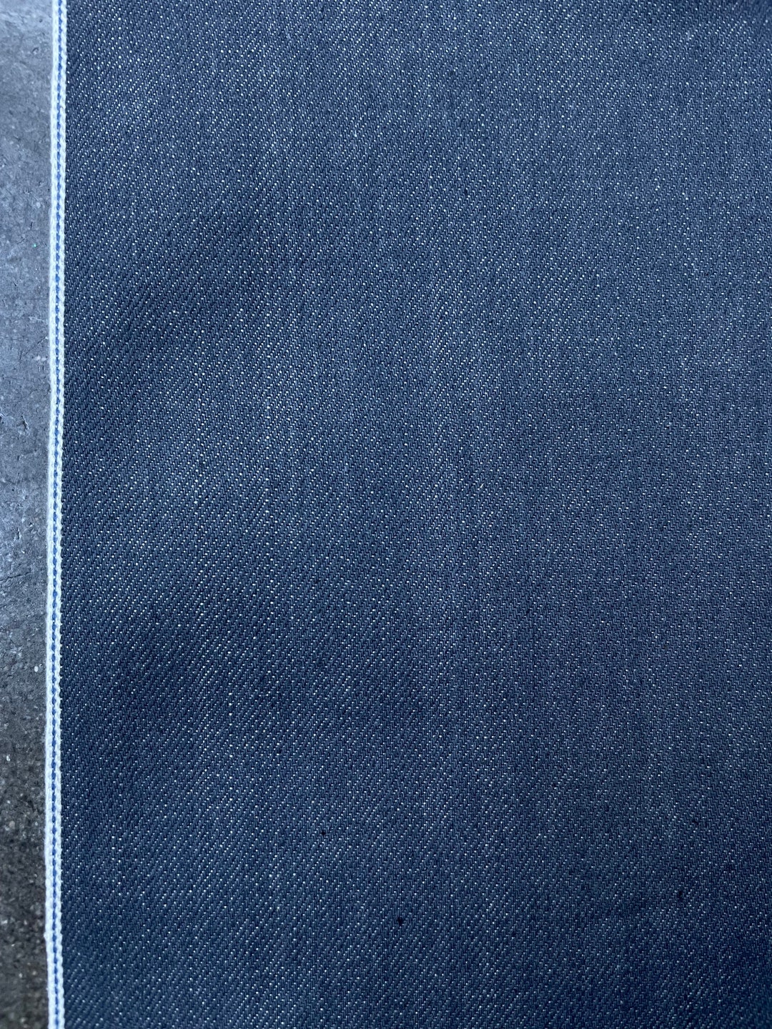 Grey Selvedge Denim Fabric Lot: 100% Cotton (2 Yards & 1 Yard) - Etsy