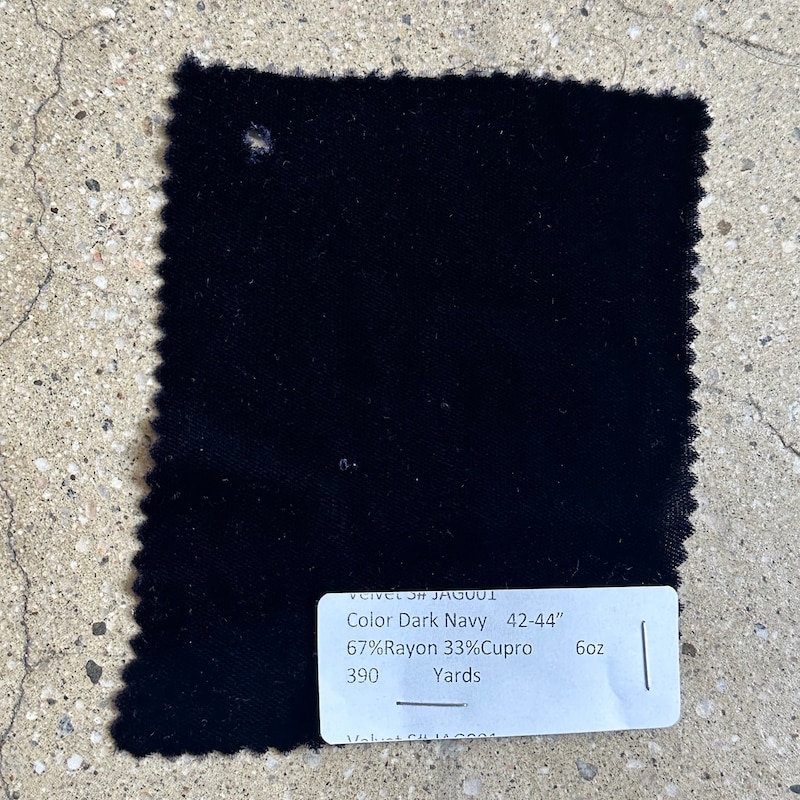 Navy Velvet - Etsy