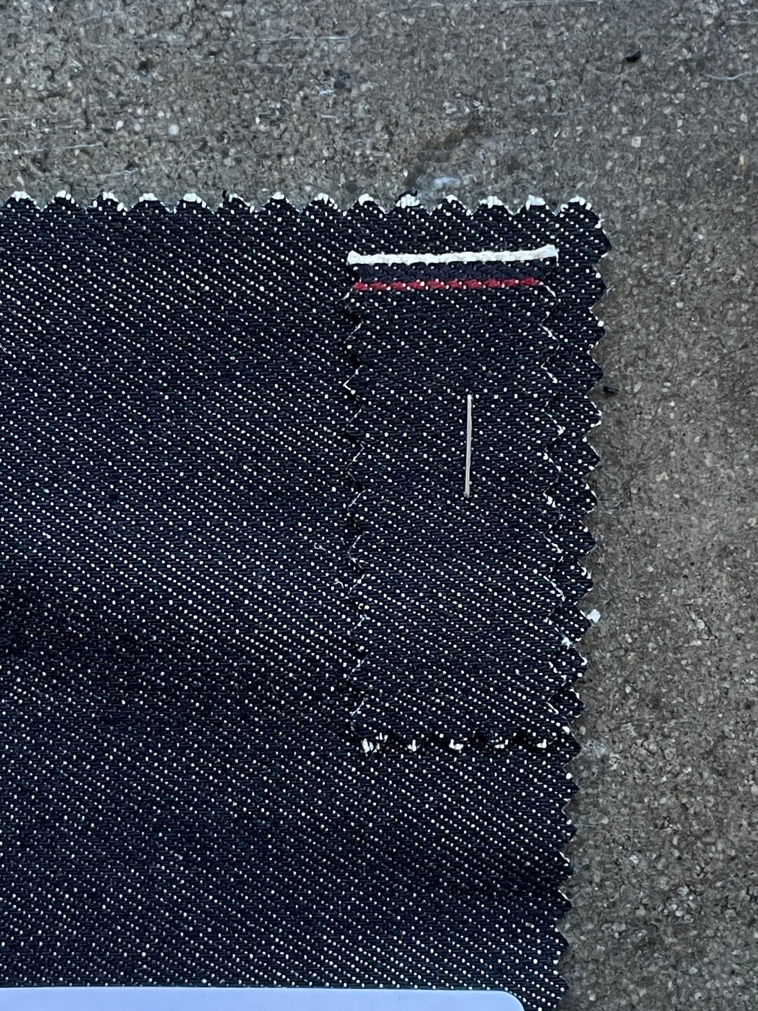 Italy Candiani Selvedge Italian Raven Black Salvage 13.5 Oz 100%cotton ...