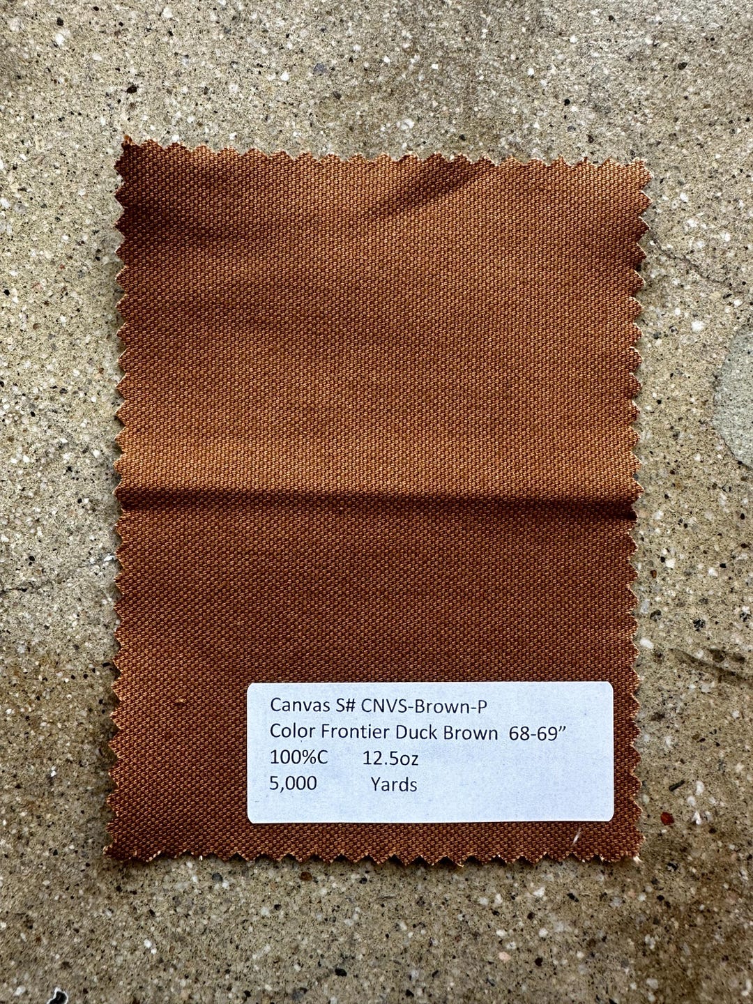 3 Yards Brown / Tan Duck Canvas 12.5 Oz Medium Weight 100% Cotton - Etsy