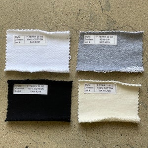 Heavy Weight French Terry Fabric by the Yard 100% Cotton / 20 Oz - Etsy