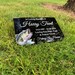 Temporary Headstone, Personalised Gravestone, Fishing, Fish, Gone ...