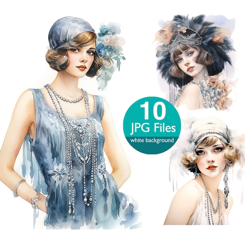 Flapper Girl - Etsy