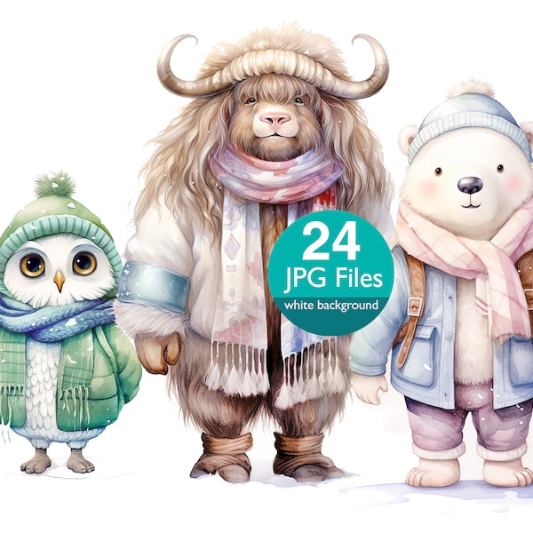 Animal in Clothes - Etsy