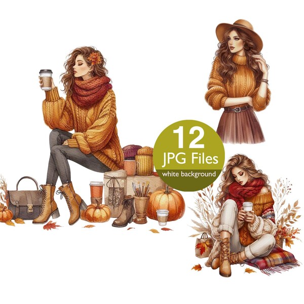 Autumn Clip Art - Etsy