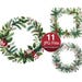 Christmas Frames Clip Art - JPG Festive Holiday Season Graphics ...