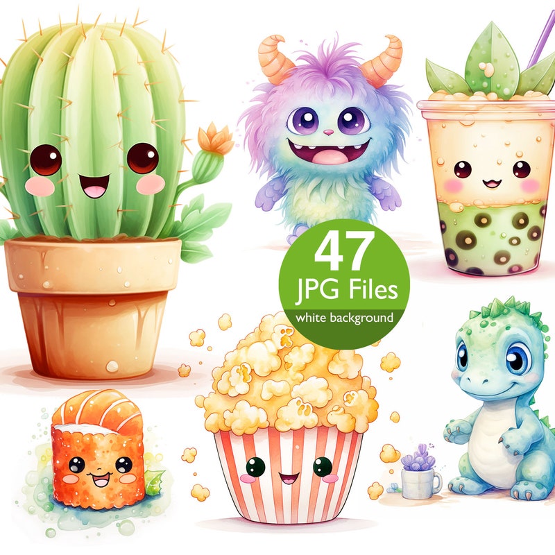Kawaii Clip Art - Etsy