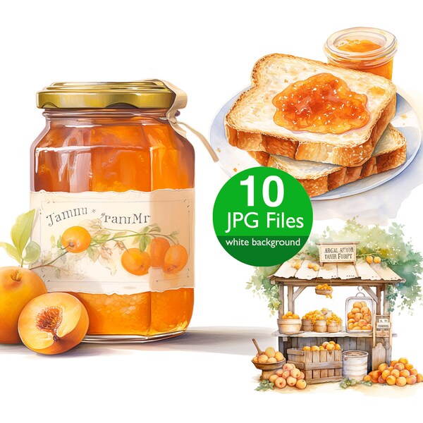 Fruit Jam Stickers - Etsy
