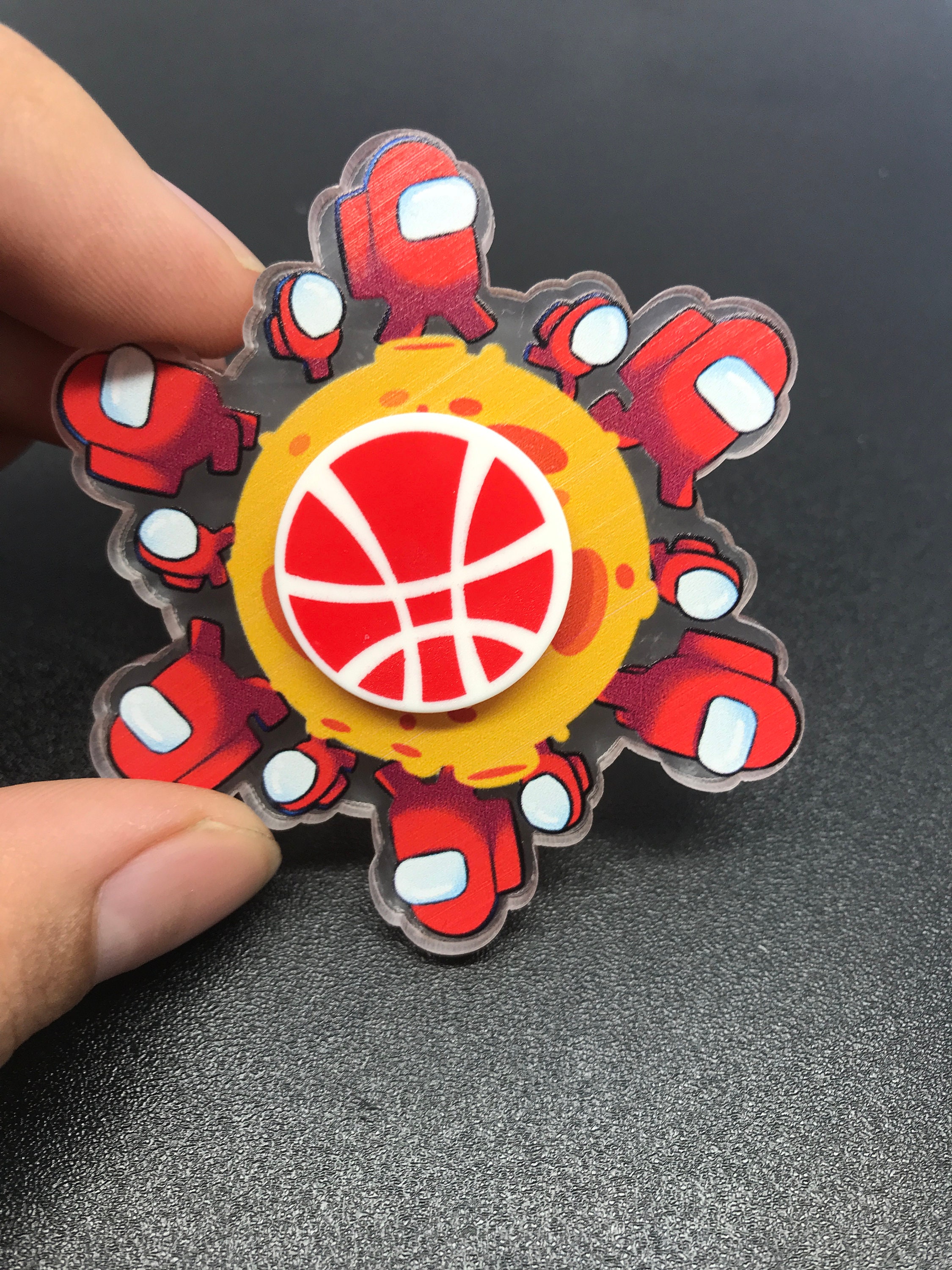 Among Us fidget spinner Animation fidget spinner Fidget | Etsy