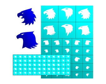 Orcs Stencil for Miniature Wargame Painting - Etsy