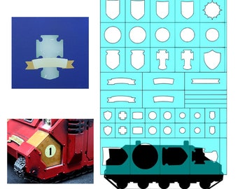 Wargaming Stencil | Etsy