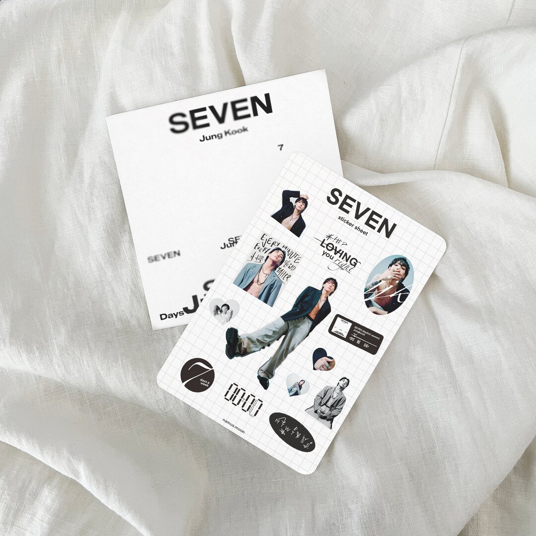 Seven Sticker Sheet | Simp Series 2.0 - Etsy
