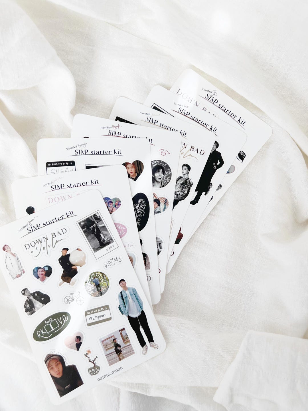 Individuals | Simp Sticker Series - Etsy