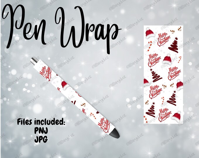 Wedding Pen Wrap (1 Wrap), Bridal Shower, Bride to Be, Gift for Bride ...