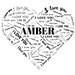 Custom Heart Name I Love You Digital Print, Personalized Custom Gift ...