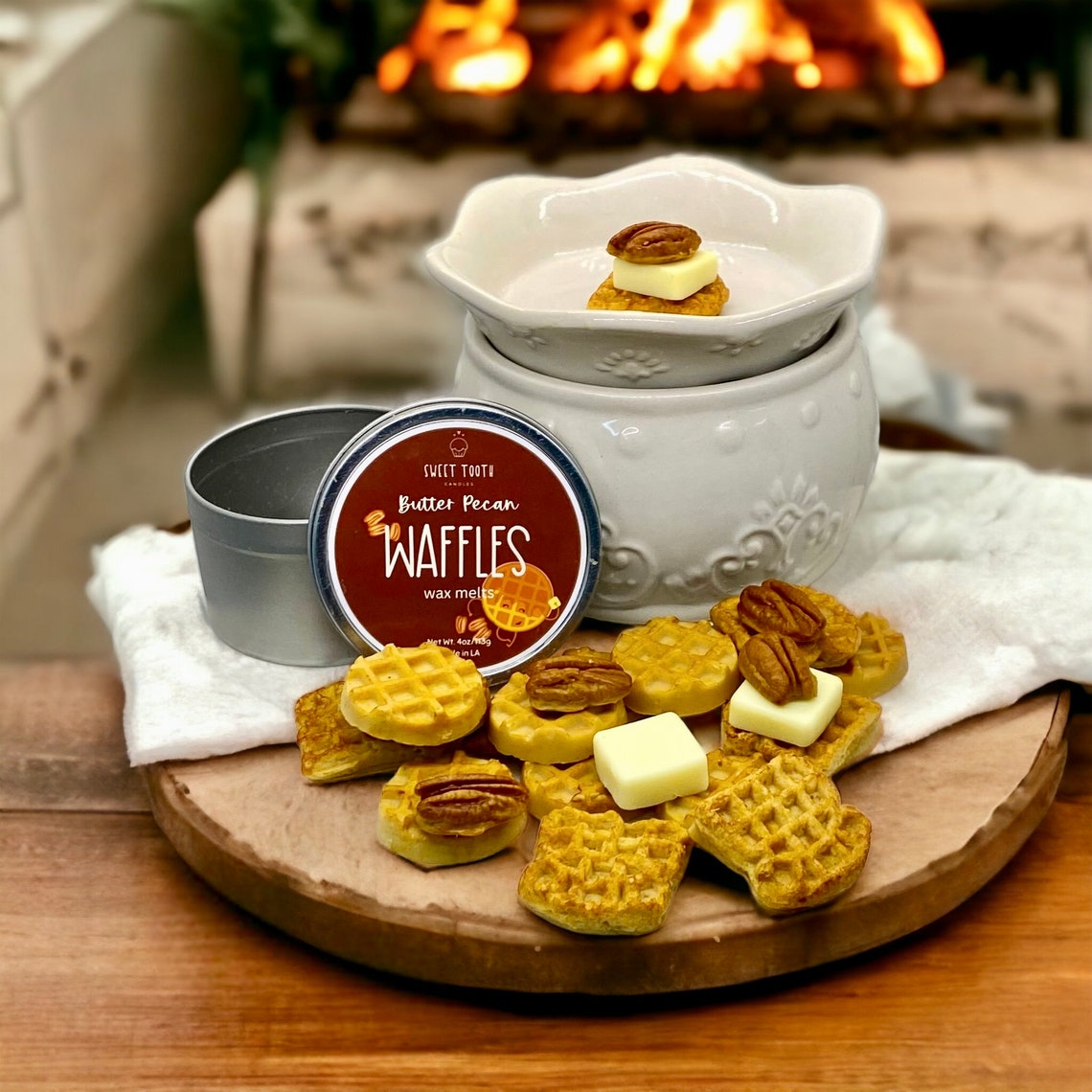 Blueberry Waffle Wax Melts Pecan Waffle Wax Melts Strawberry - Etsy