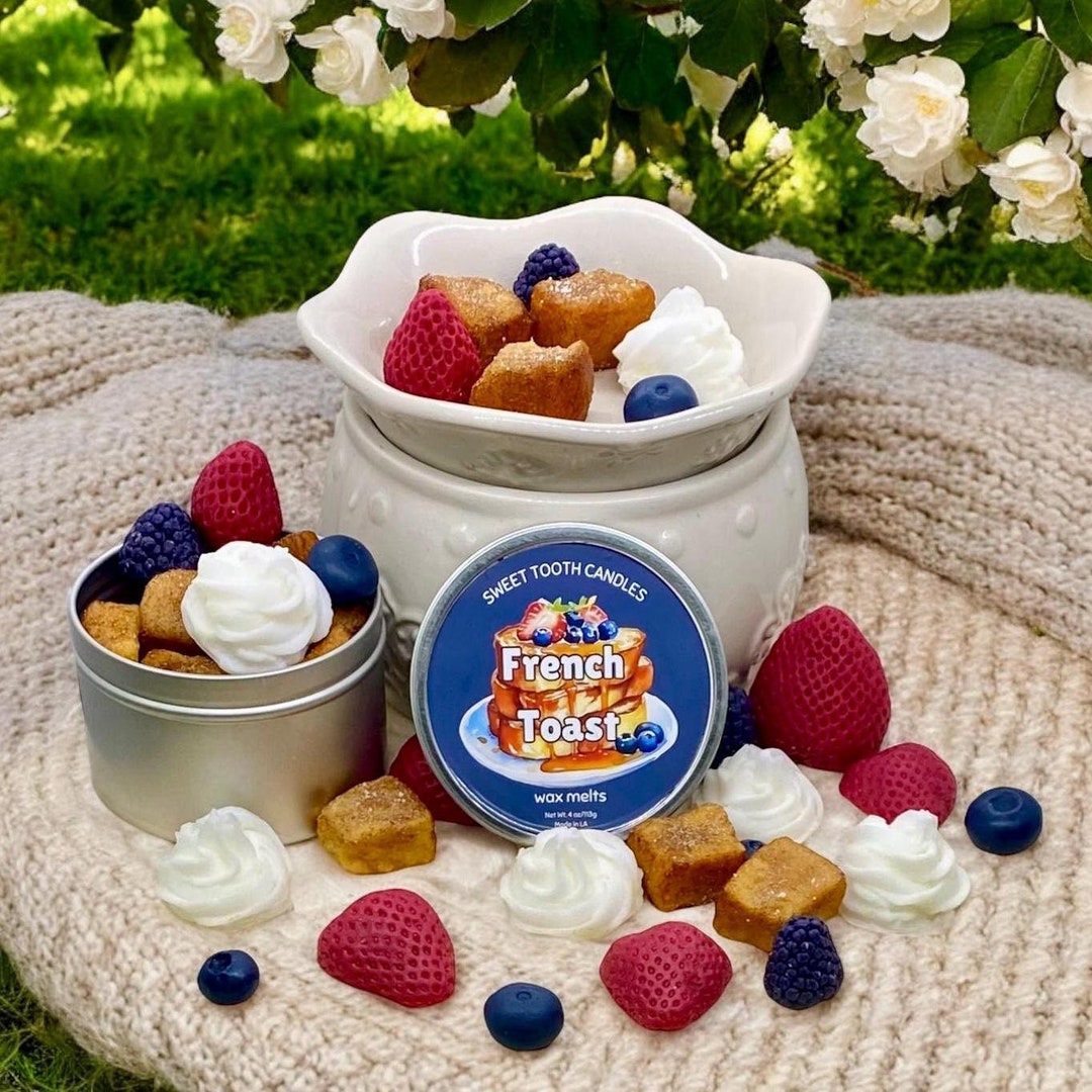 French Toast Wax Melts, Realistic Food Wax Melts, Highly Scented ...