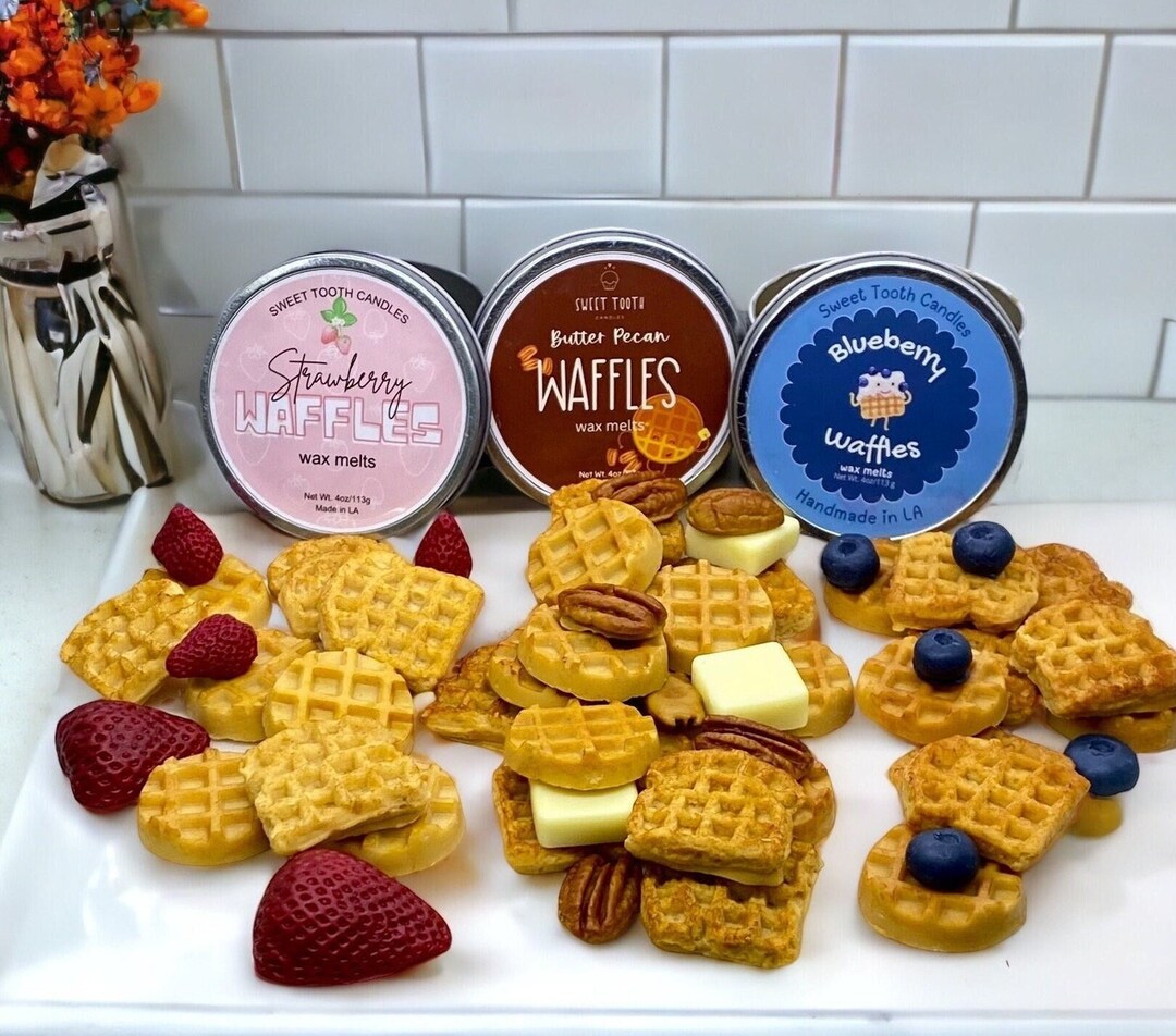 Blueberry Waffle Wax Melts, Pecan Waffle Wax Melts, Strawberry Waffle ...