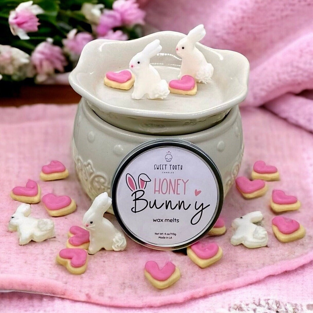 Honey Bunny Wax Melts, Spring Easter Shaped Melt, Realistic Food Shaped ...