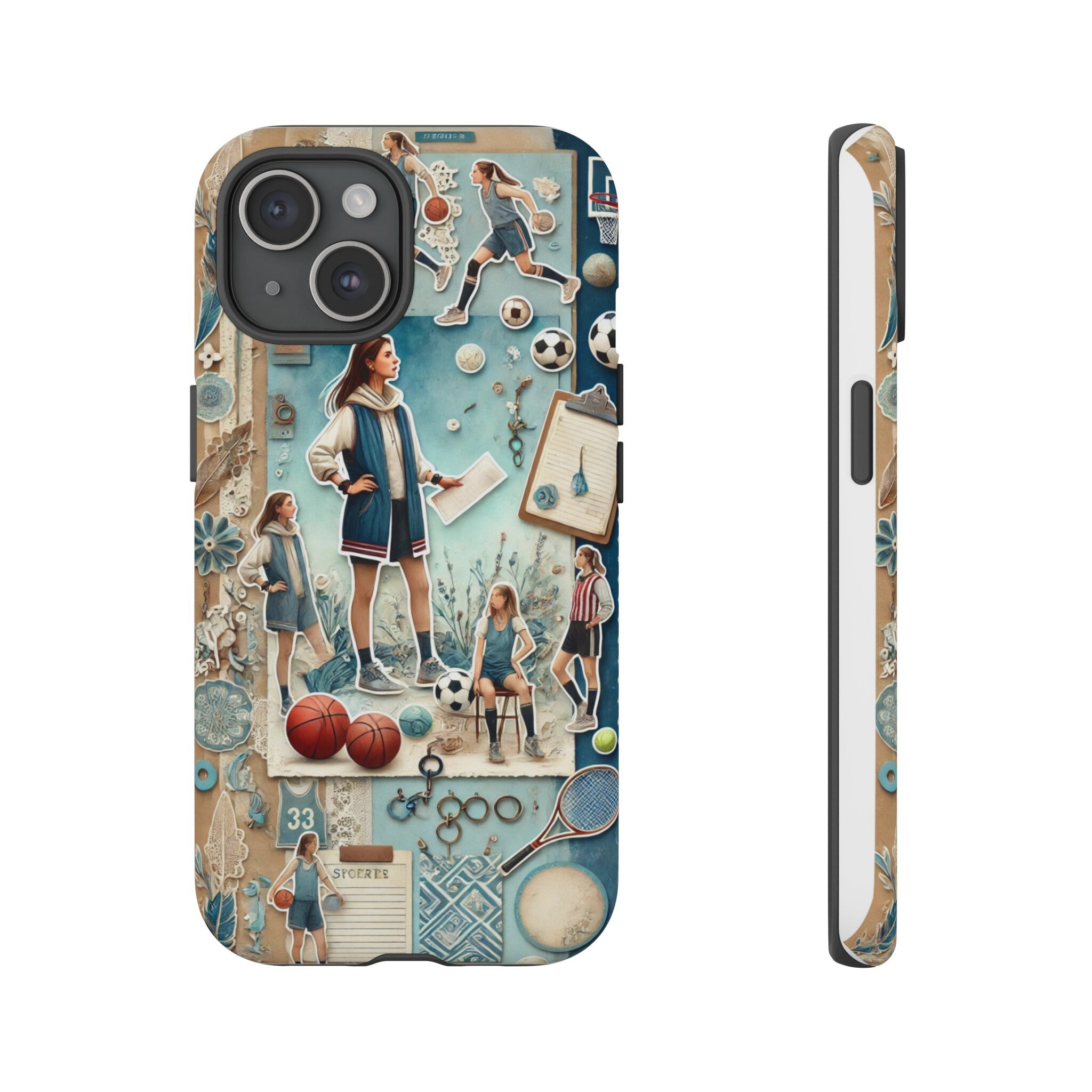 Unique Coquette Coach Boho Collage, Scrapbook Cute Fun Trendy Phone ...