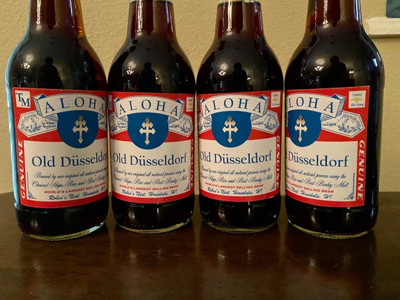 Magnum PI Old Dusseldorf Beer Label - Etsy