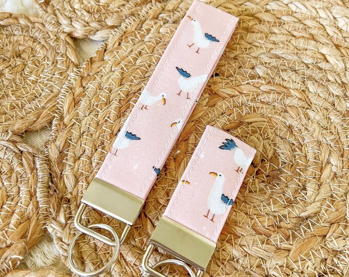 Lobster Nautical Key Fob/ Preppy Key Chain /lobster /leather Key Chain ...