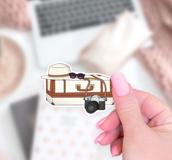 Travel Sticker Waterproof Sticker Water Bottle Sticker - Etsy
