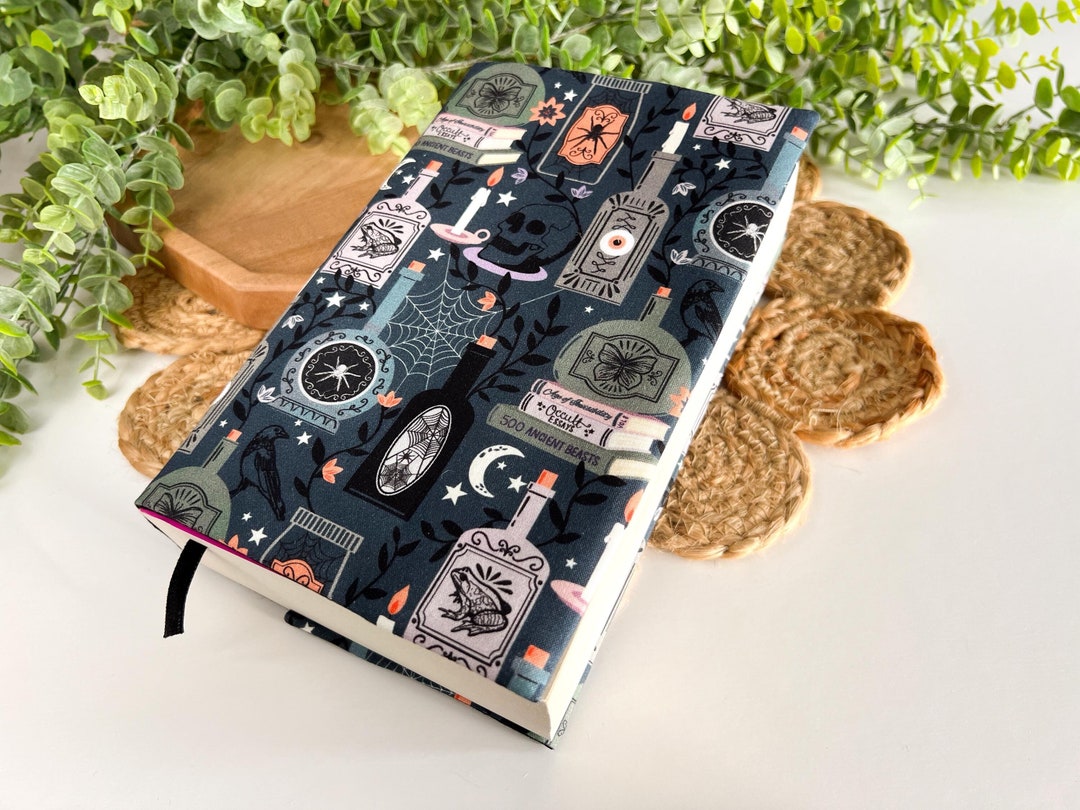 Witchy Potion Adjustable Book Cover, Book Sleeve, Book Accessories ...