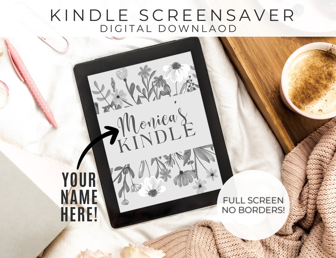 CUSTOM Kindle Lock Screen, Full Screen Kindle Screensaver, Kindle Cover ...
