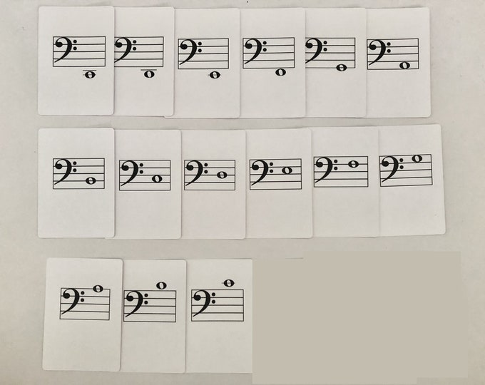 Music Notes Flashcards - Treble G Clef - Music Theory - Learn Piano ...