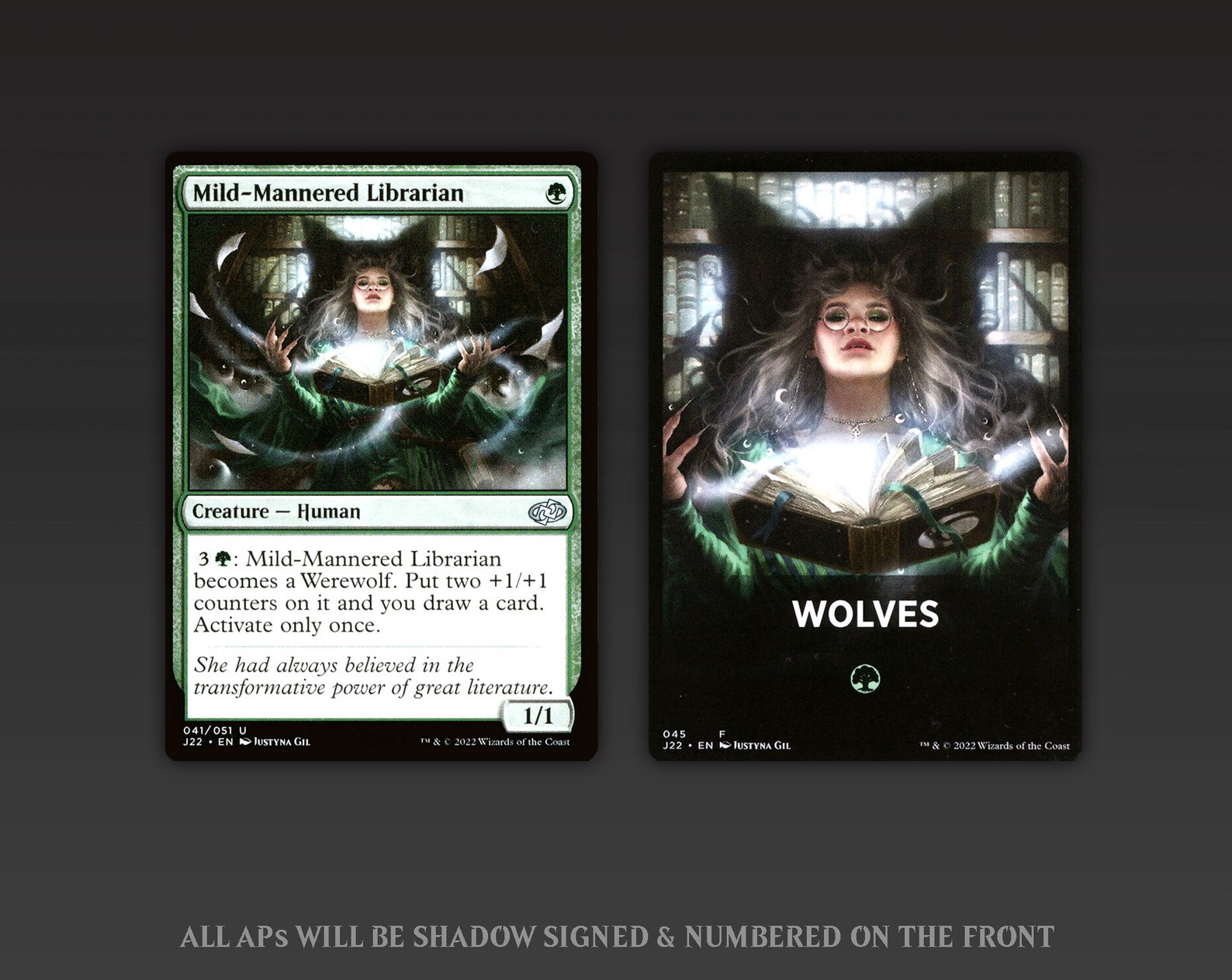 J22 Justyna Dura Justyna Gil MTG AP Jumpstart 2022 - Etsy